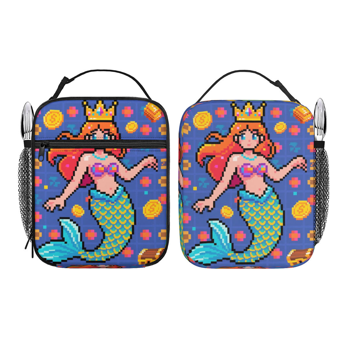 Lunch Bag Insulated Soft Bag Mini Cooler Insulated Meal Tote Bag Set ...