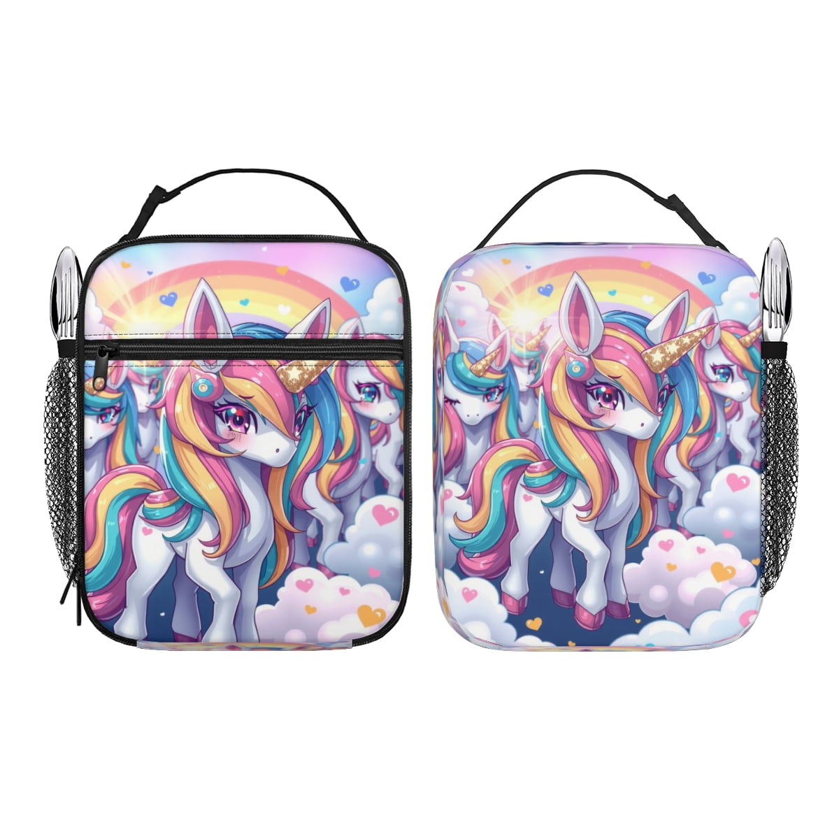 Lunch Bag Insulated Soft Bag Mini Cooler Insulated Meal Tote Bag Set ...