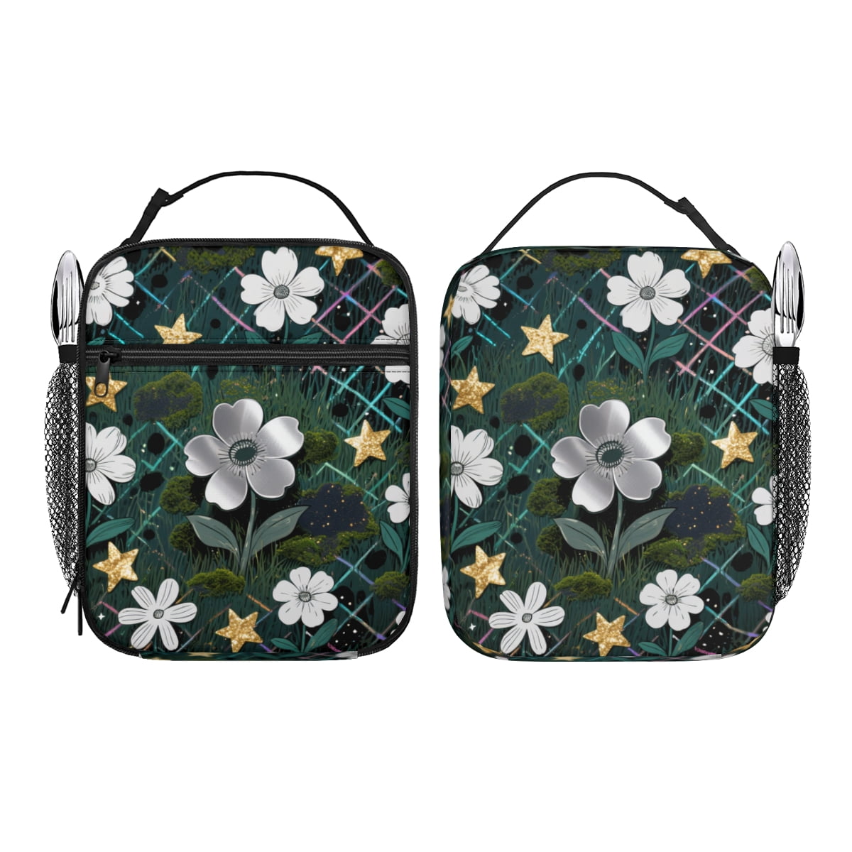 Lunch Bag Insulated Soft Bag Mini Cooler Insulated Meal Tote Bag Set ...