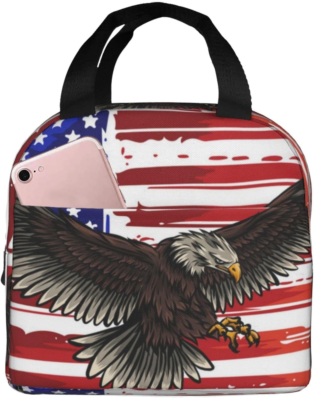 Lunch Bag Large Capacity Lunch Tote Adult Lunch Box Thermal Insulated ...