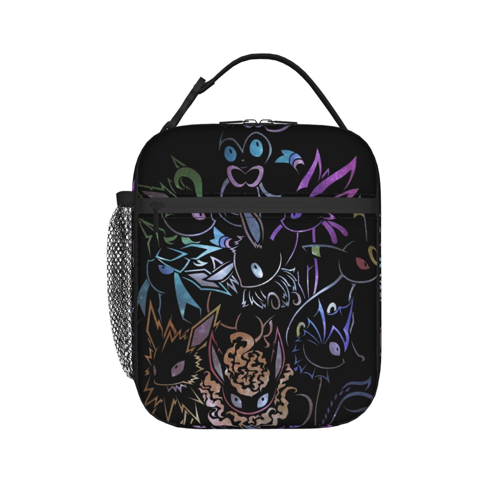 Lunch Bag,Pokémon-Pikachu Eevee Evolutions Lunch Box for Women & Men ...