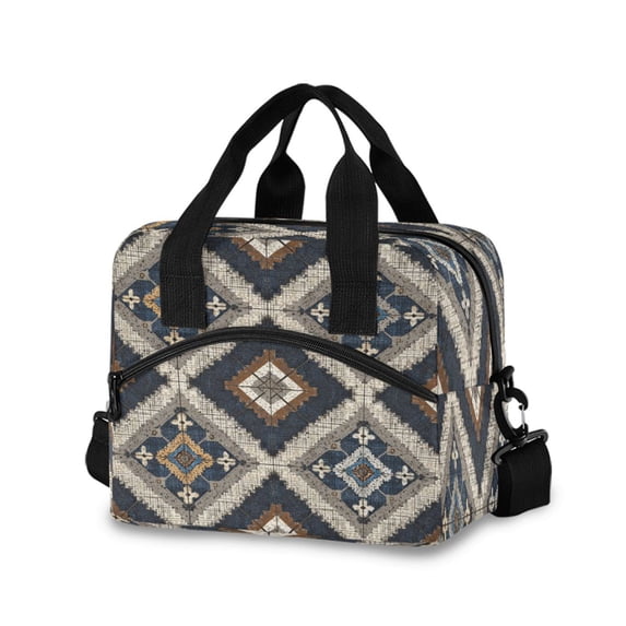 Lunch Bag Portable Crossbody Meal Bag Cooler Bag Insulated Lunch Bag ...