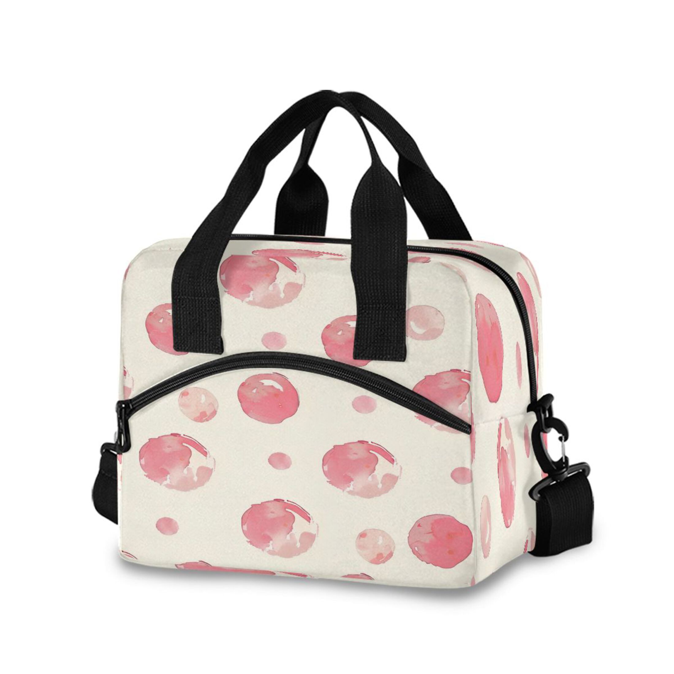 Lunch Bag Portable Crossbody Meal Bag Cooler Bag Insulated Lunch Bag ...