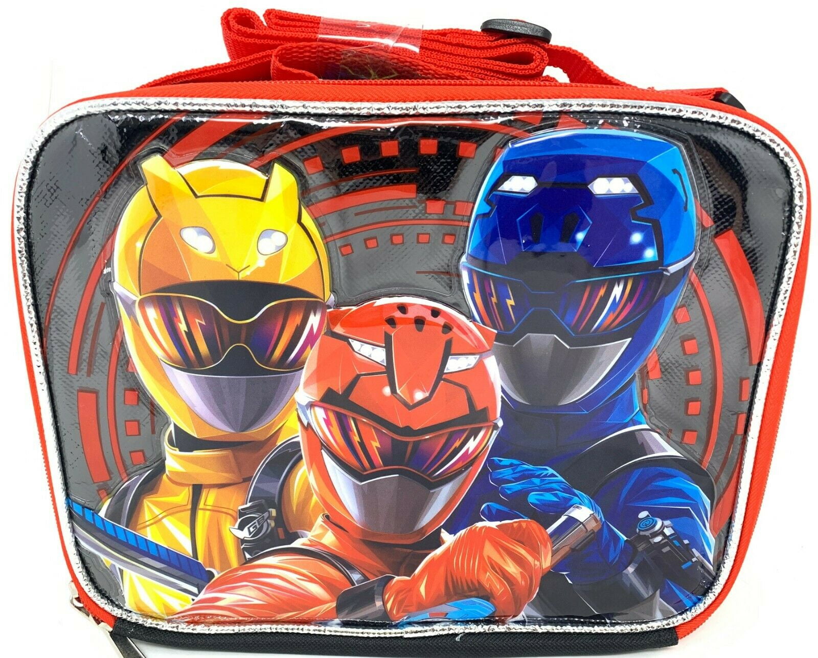 Lunch Bag - Power Rangers - Power Up! Black New 204734 - Walmart.com
