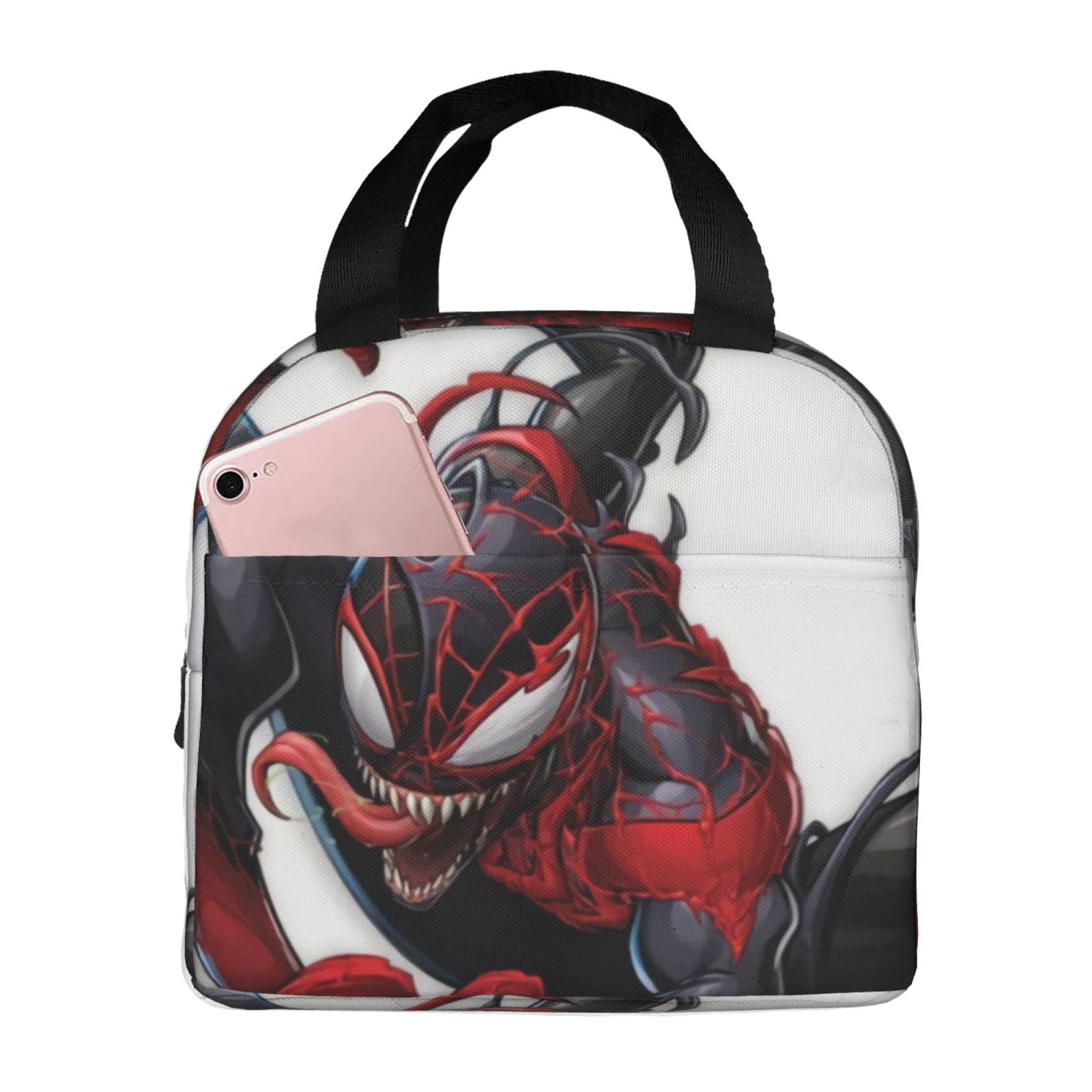 Lunch Bag,Spiderman Maximum Venom Venomized Miles Morales Lunch Box for ...