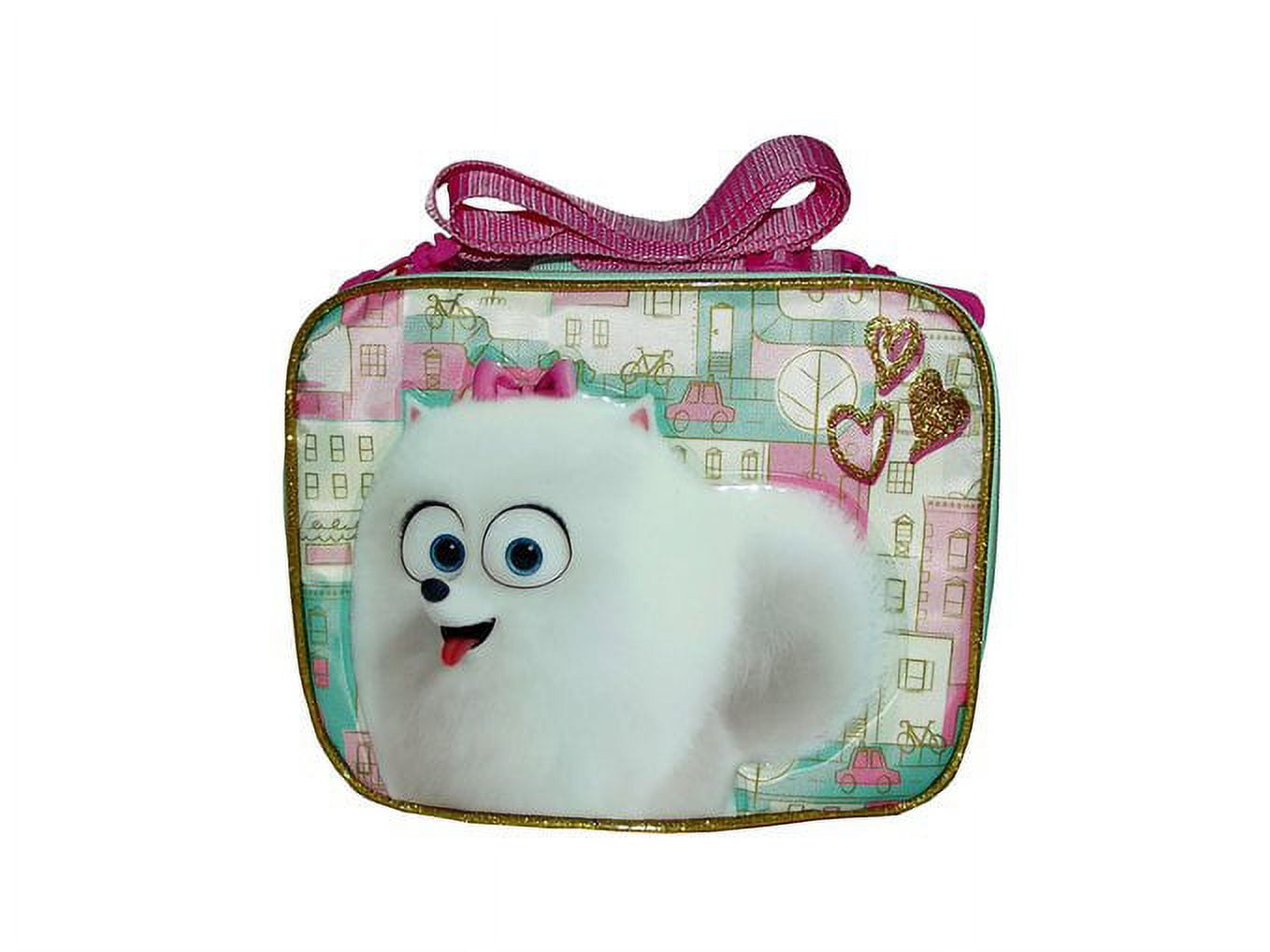 Lunch Bag - The Secret Life of Pets - Gidget Pink New 136714 - Walmart.com