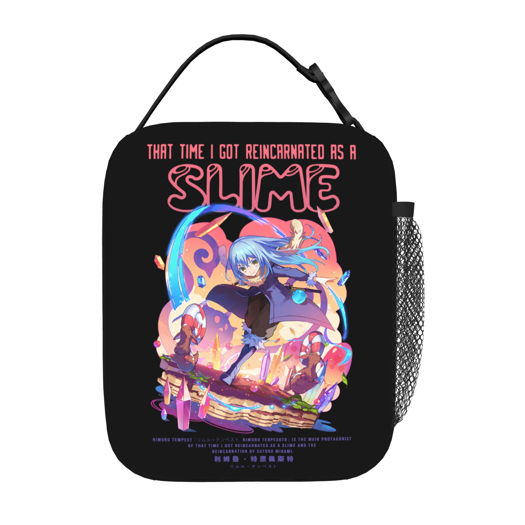 Lunch Bag Tote Bag Portable Insulated Anime Rimuru Tempest That Time I ...