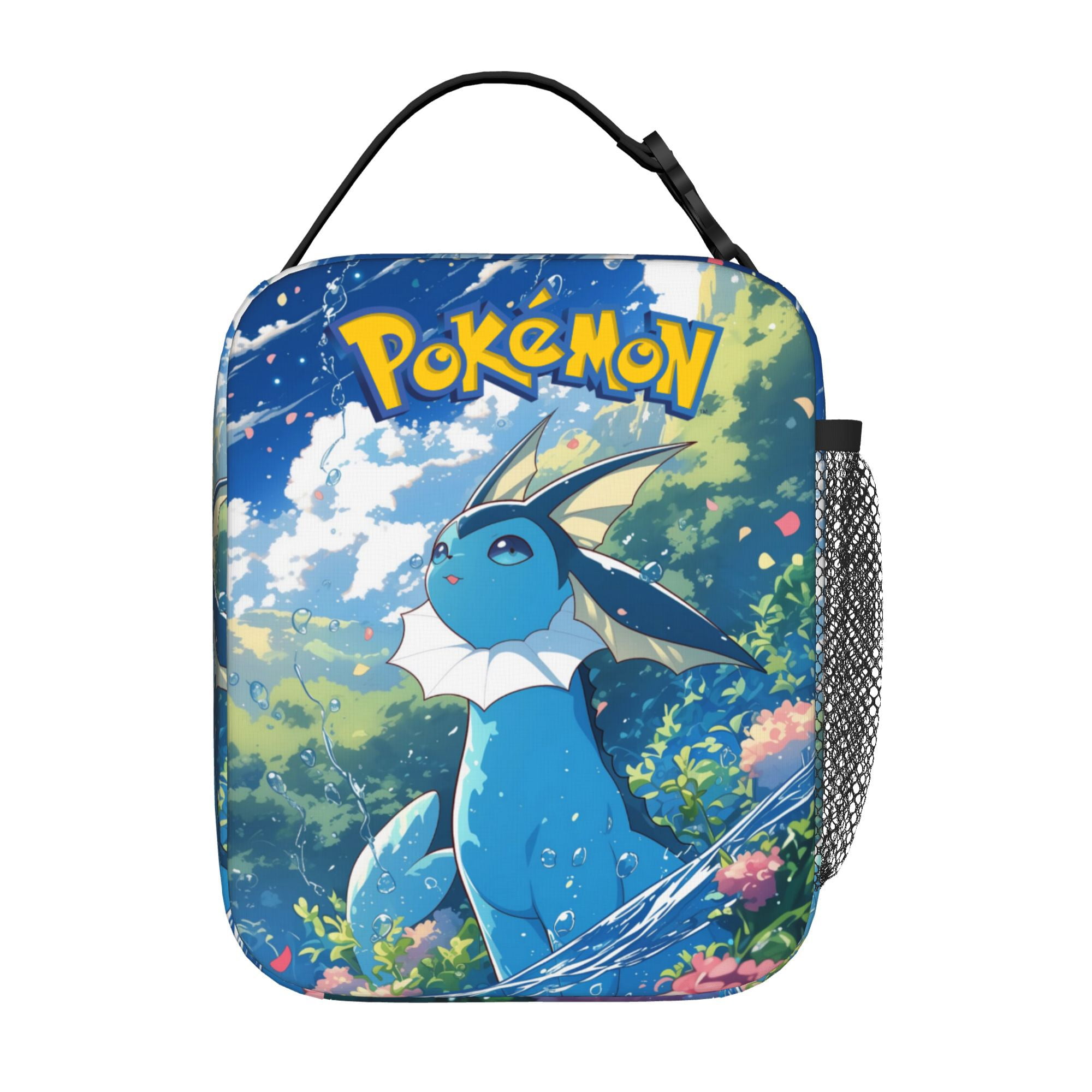 Lunch Bag Tote Bag Portable Insulated Anime Vaporeon Lunch Box For ...