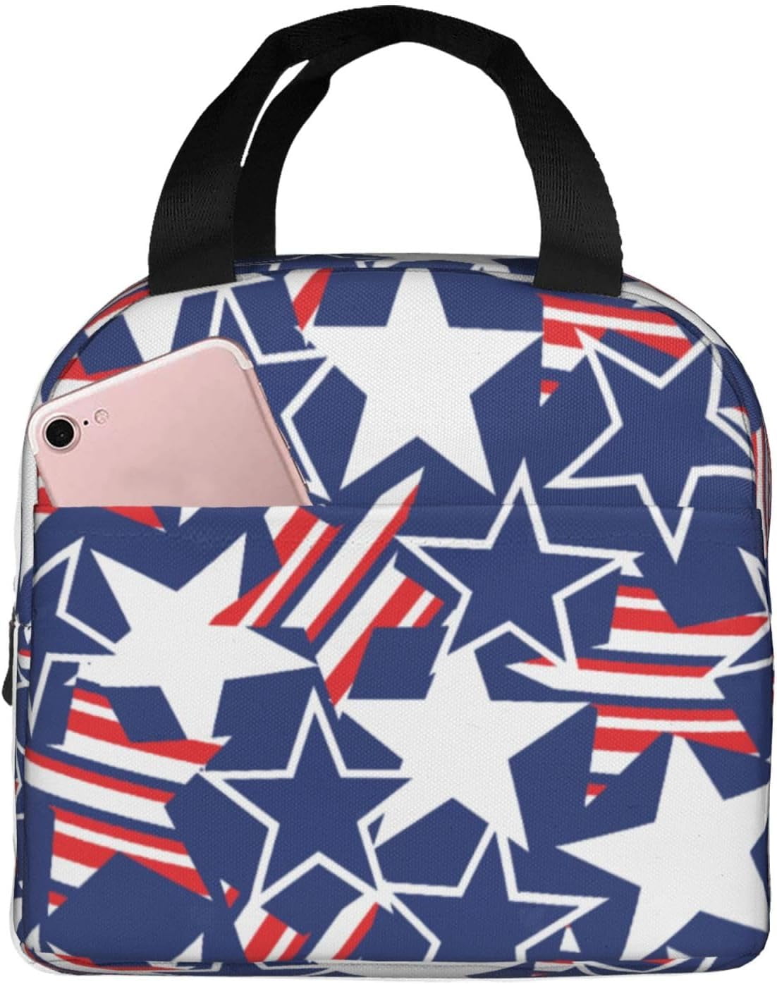 Lunch Bag Women Insulated Lunch Box for Men Adults，with Front Pocket ...