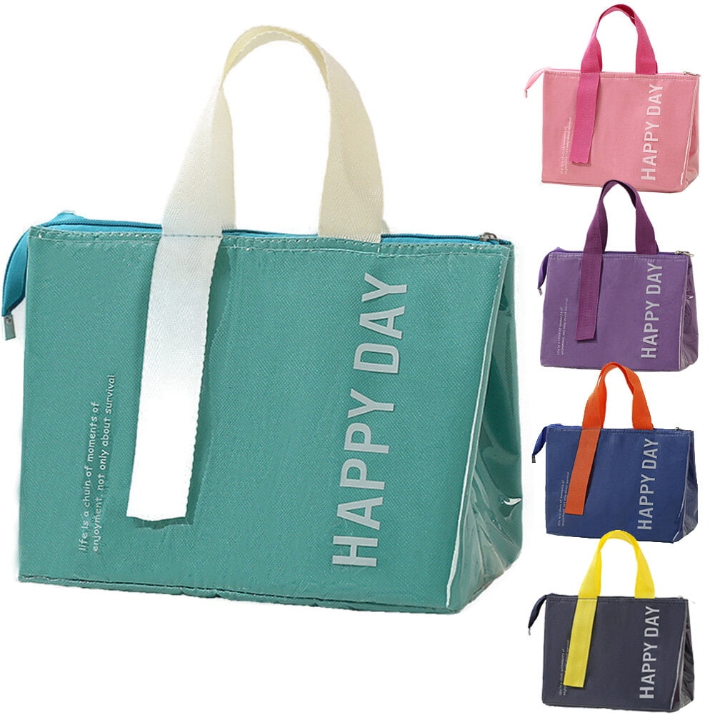 Lunch Bag Women Insulated Lunch Box Water-resistant Lunch Tote Thermal ...