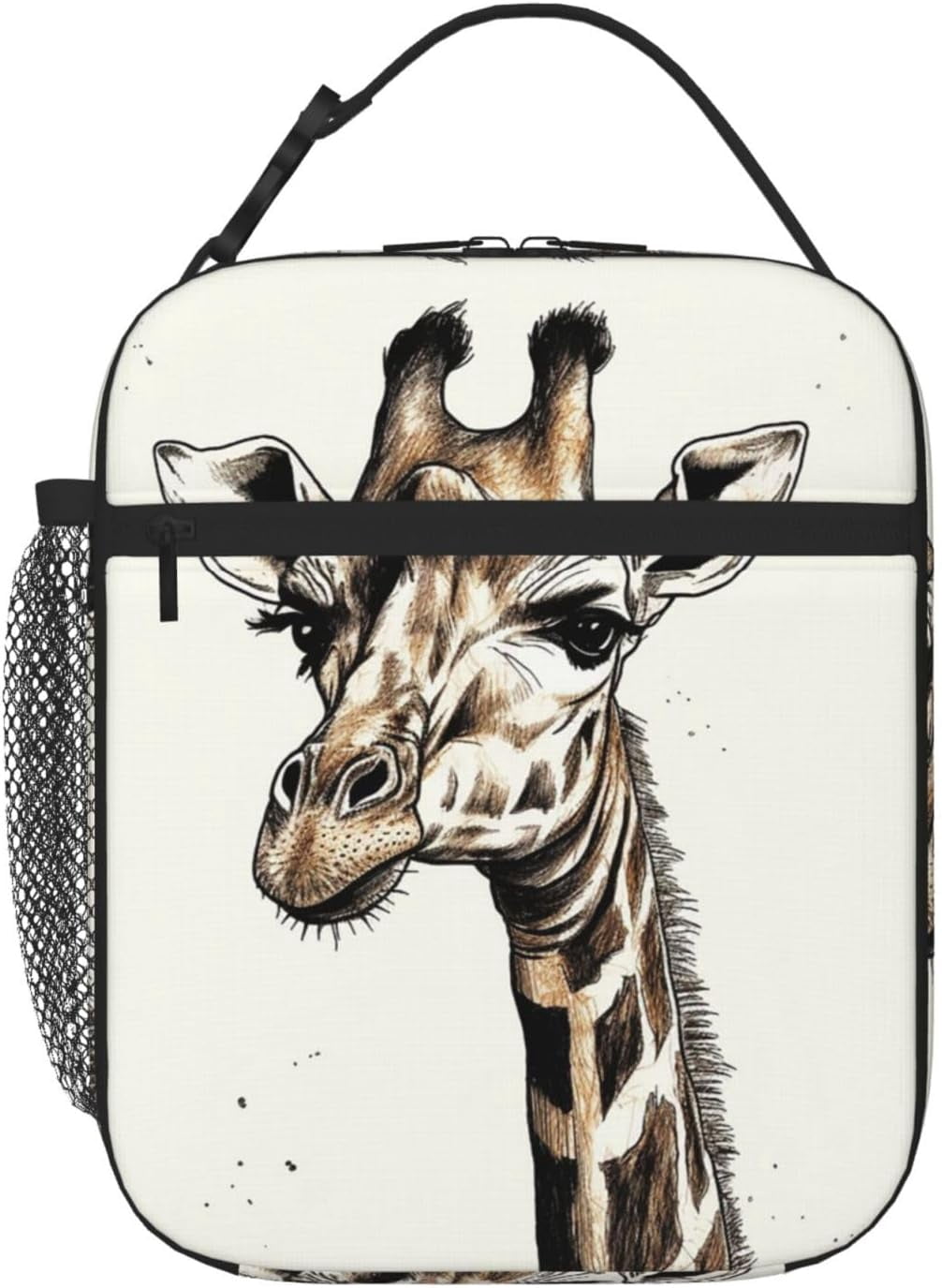 Lunch Bag for Women Men Graphic of Giraffe Tall Neck Insulated Lunch ...