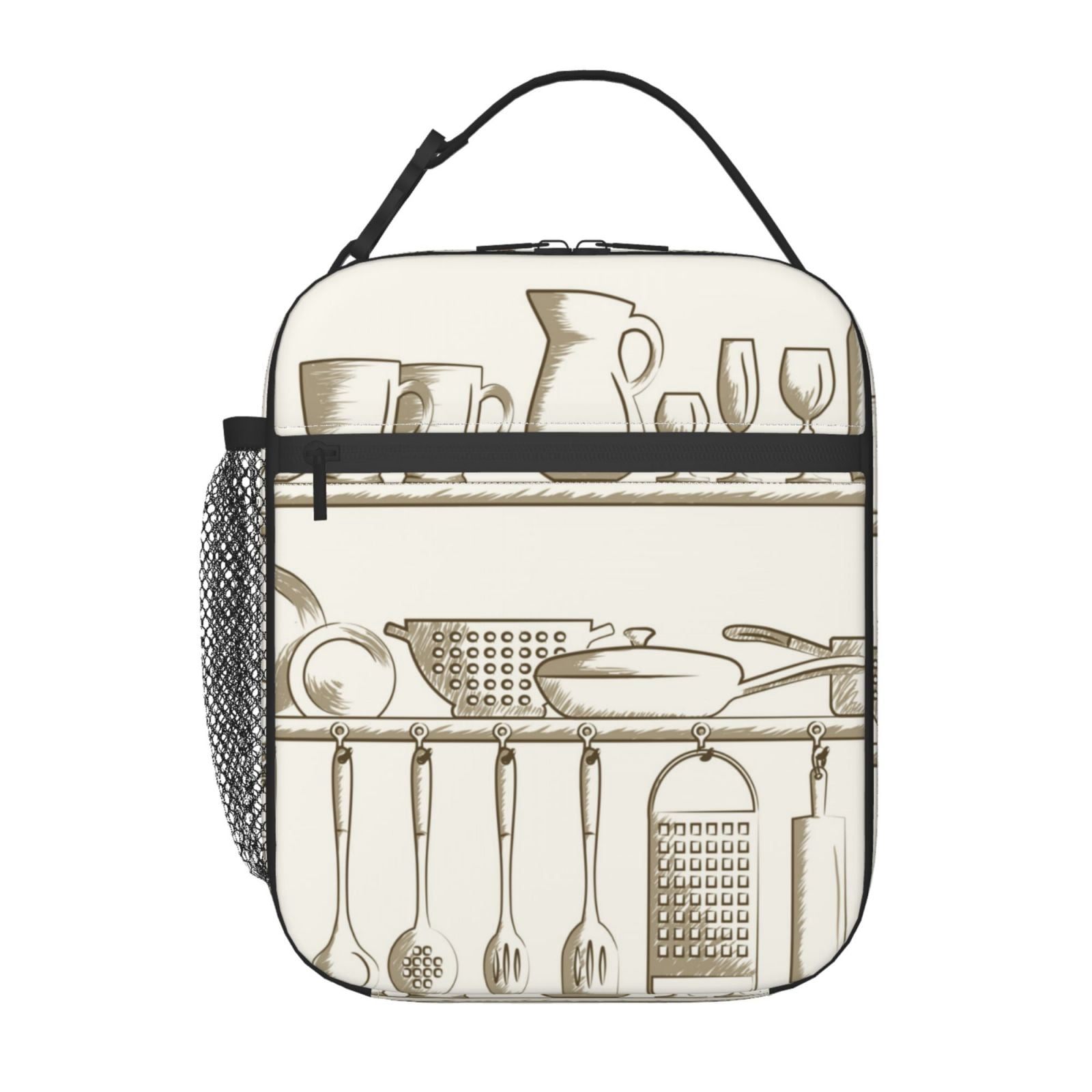 Lunch Bag for Women and Men Insulated Portable Lunch Box Bento Box ...