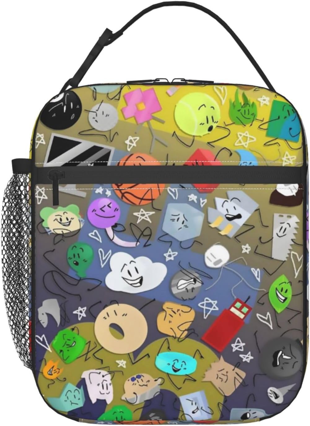 Lunch Bags Insulated Lunch Box Durable Battle Anime for Bfdi For Office ...