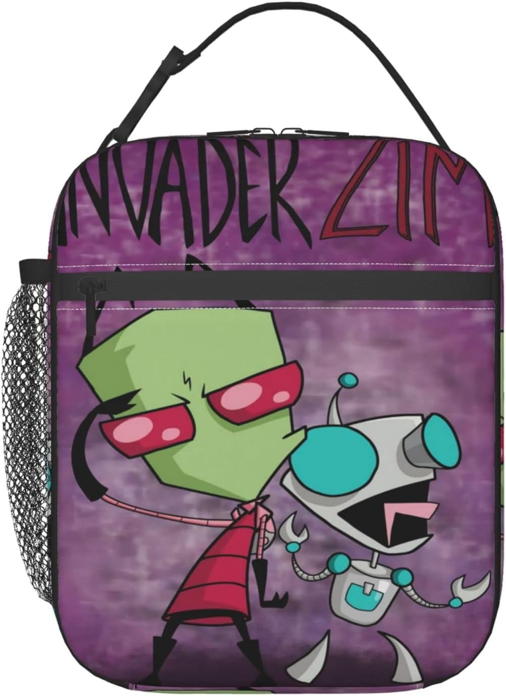 Lunch Bags Invader Anime Zim Insulated Lunch Tote Reusable Portable ...