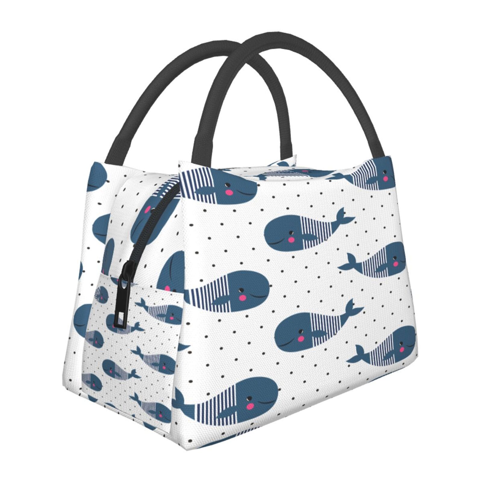 Lunch Bags Reusable Lunch Tote Bags Women/Men Portable Cooler Bag ...