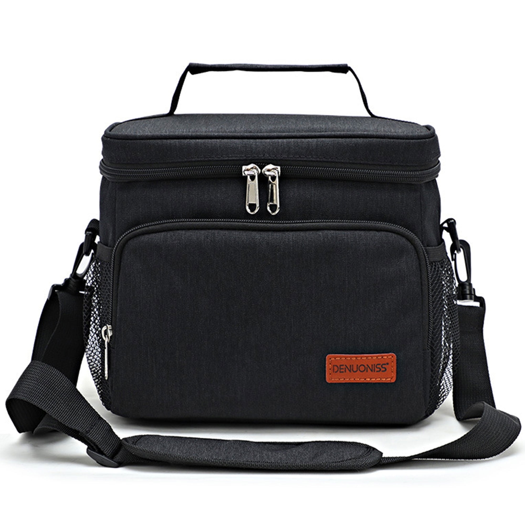 Insulated Lunch Bag for Work/School, Thermal Cooler, Adjustable Strap ...