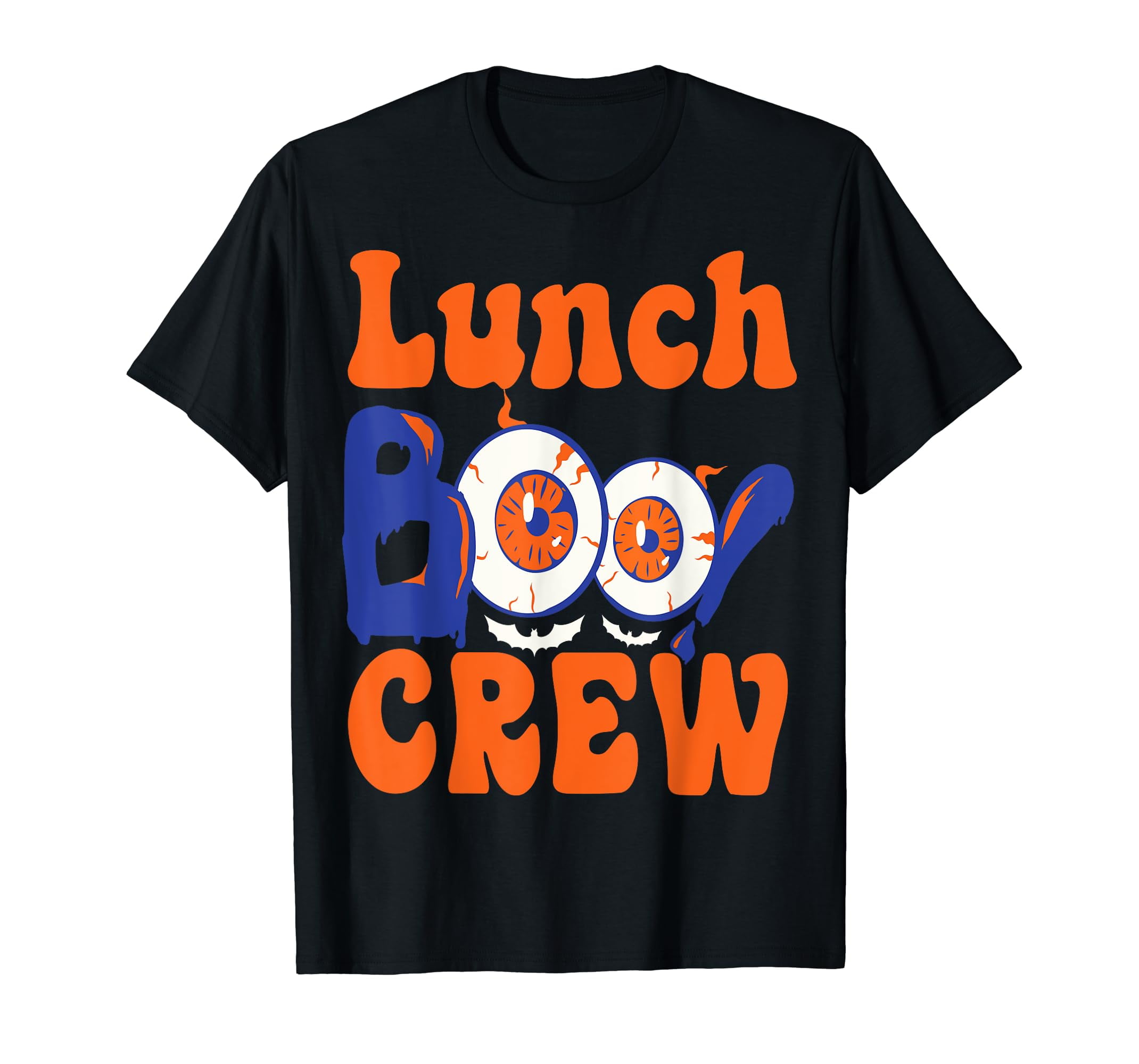Lunch Boo Crew Halloween Teacher Ghost Spooky Costume T-Shirt - Walmart.com