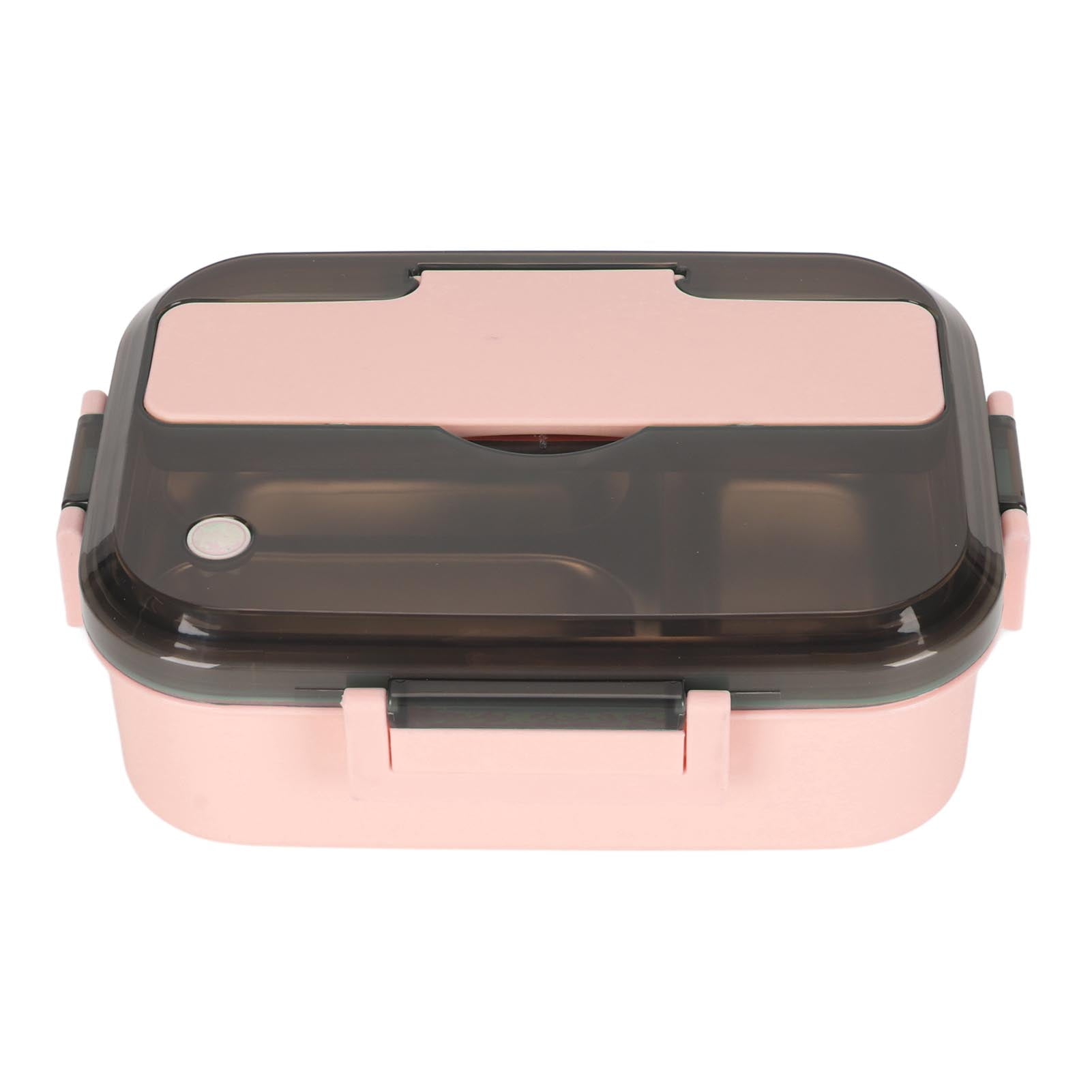 Lunch Box, 3 Compartments Hot Lunch Containers Steel with Chopsticks ...