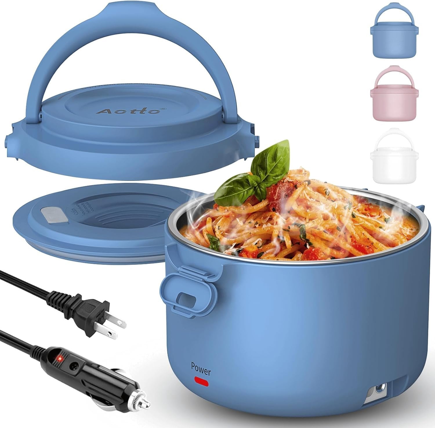 Lunch Box, 32 oz Portable Warmer Heater, Lunch Warmer Portable for Work ...