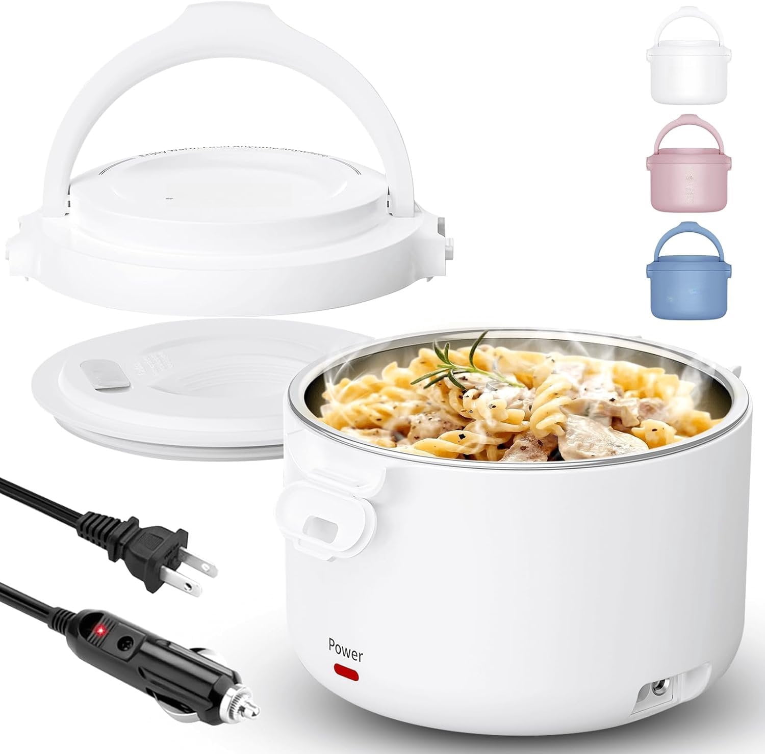 Lunch Box, 32 oz Portable Warmer Heater, Lunch Warmer Portable for Work ...