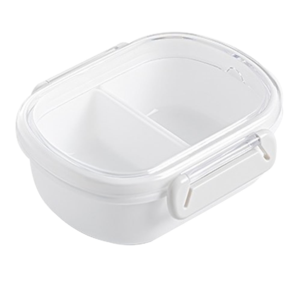 Lunch Box Bento Plastic Box Microwave Safe Refrigerator Box Salad Fruit ...