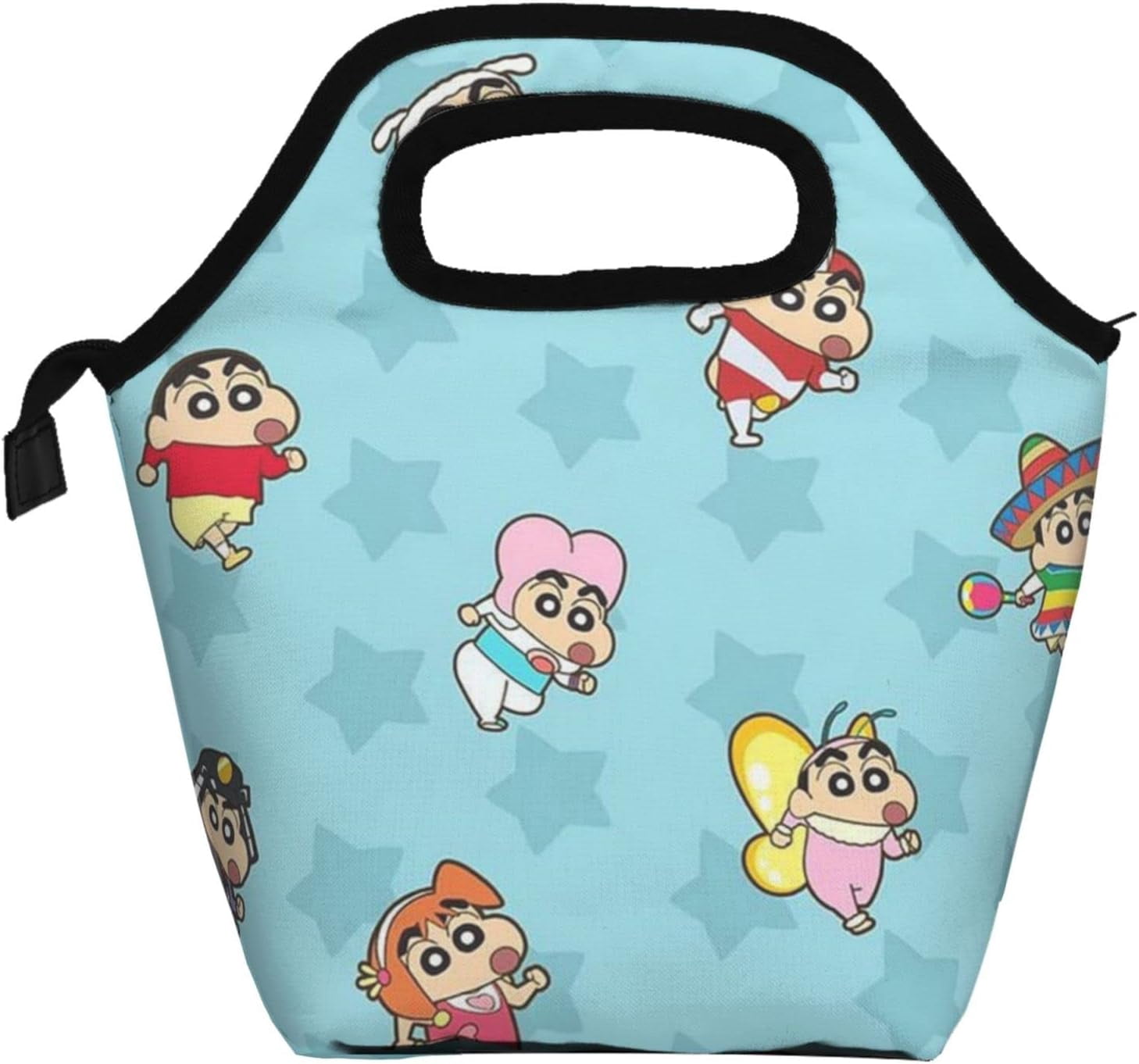 Lunch Box Cartoon Crayon Shin-chan Insulated Large Capacity Lunch Bag ...