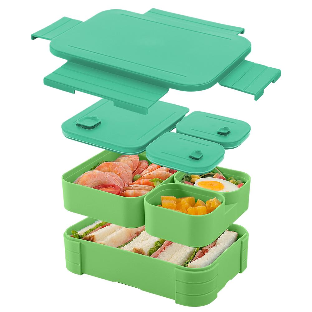 Lunch Box Compartmentalised Lunch Box Microwaveable Bento Box - BPA ...