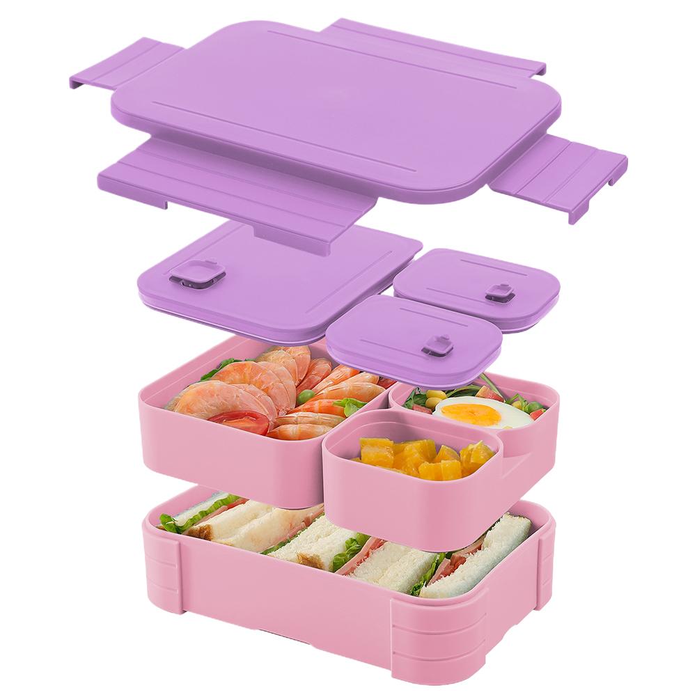Lunch Box Compartmentalised Lunch Box Microwaveable Bento Box - BPA ...