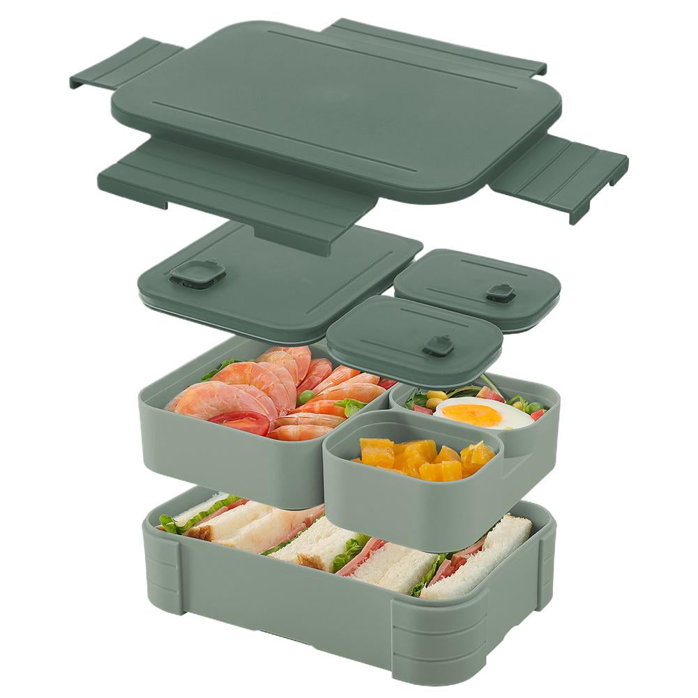 Lunch Box Compartmentalised Lunch Box Microwaveable Bento Box - BPA ...