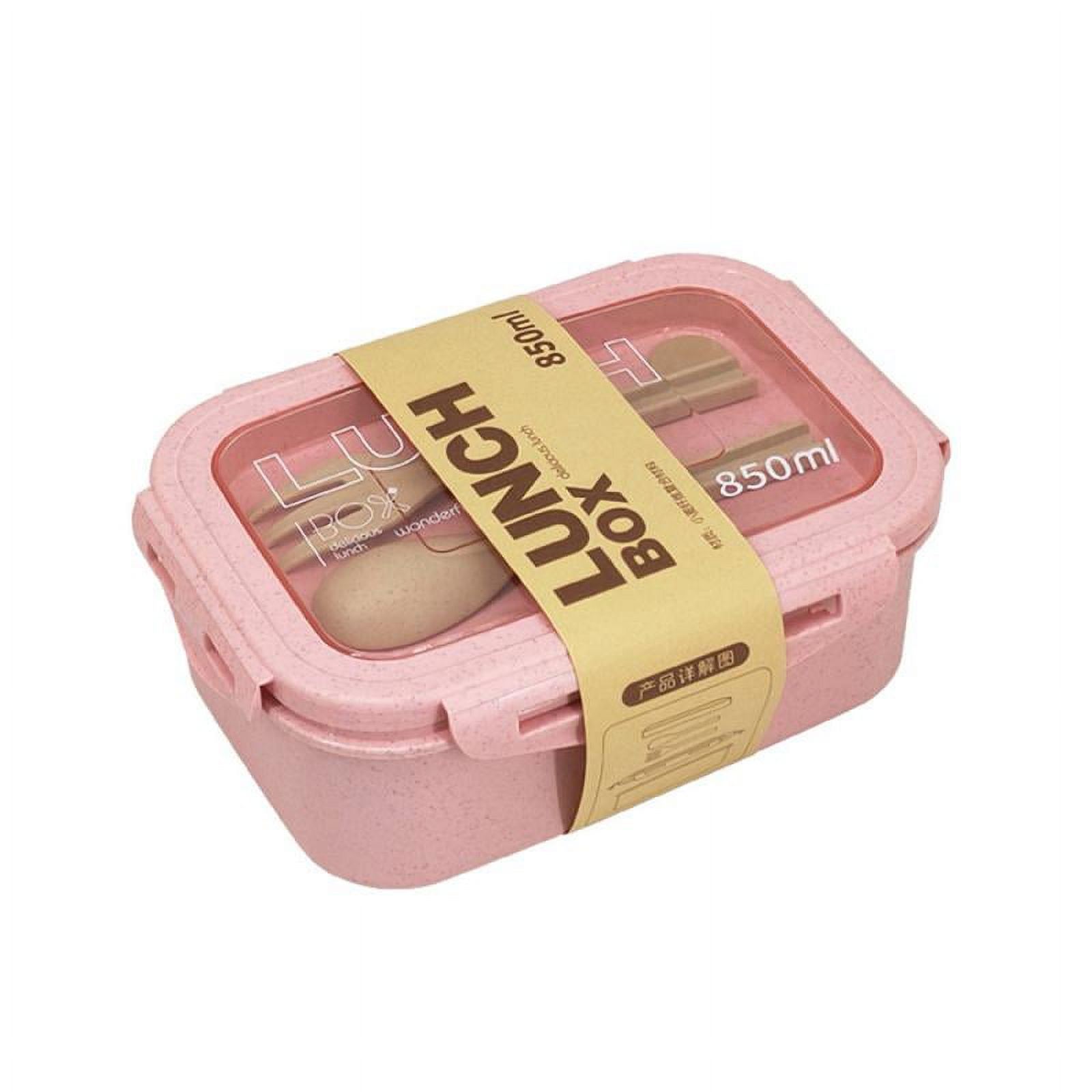 Lunch Box Easy To Clean Sealed Preservation 18.3 * 13 * 6.8cm 850ml ...