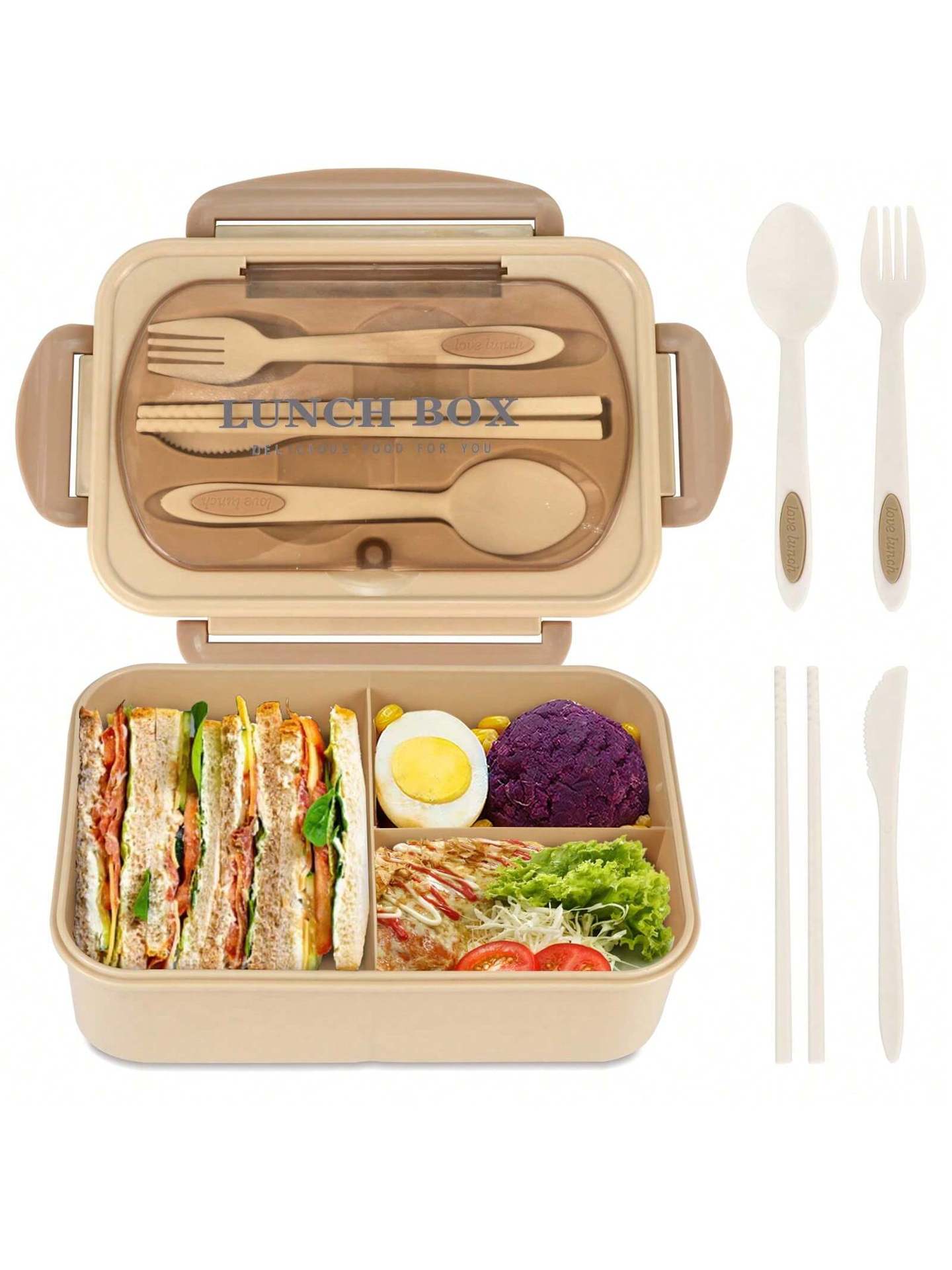 Lunch Box - Food Grade PP5 Material Bento Box, High Temperature ...
