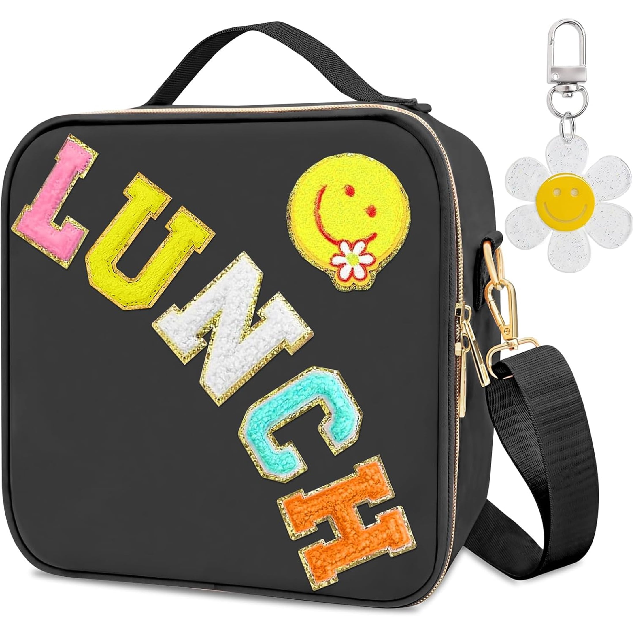 Lunch Box for Girls Women, Preppy Lunch Box for Teen Girls， Insulated ...