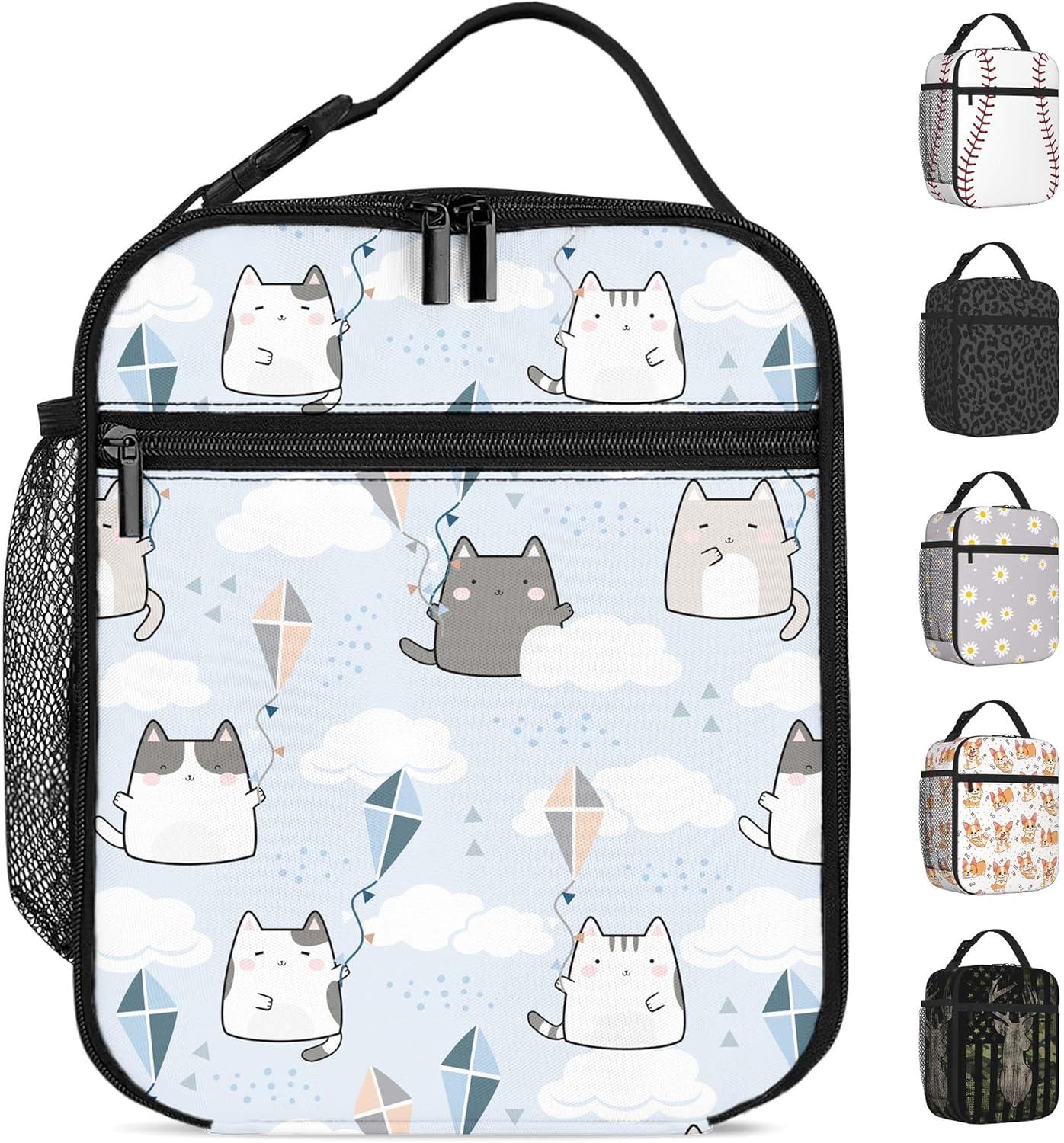 Lunch Box Insulated Lunch Bag for Women Men Reusable Insulated Lunch ...