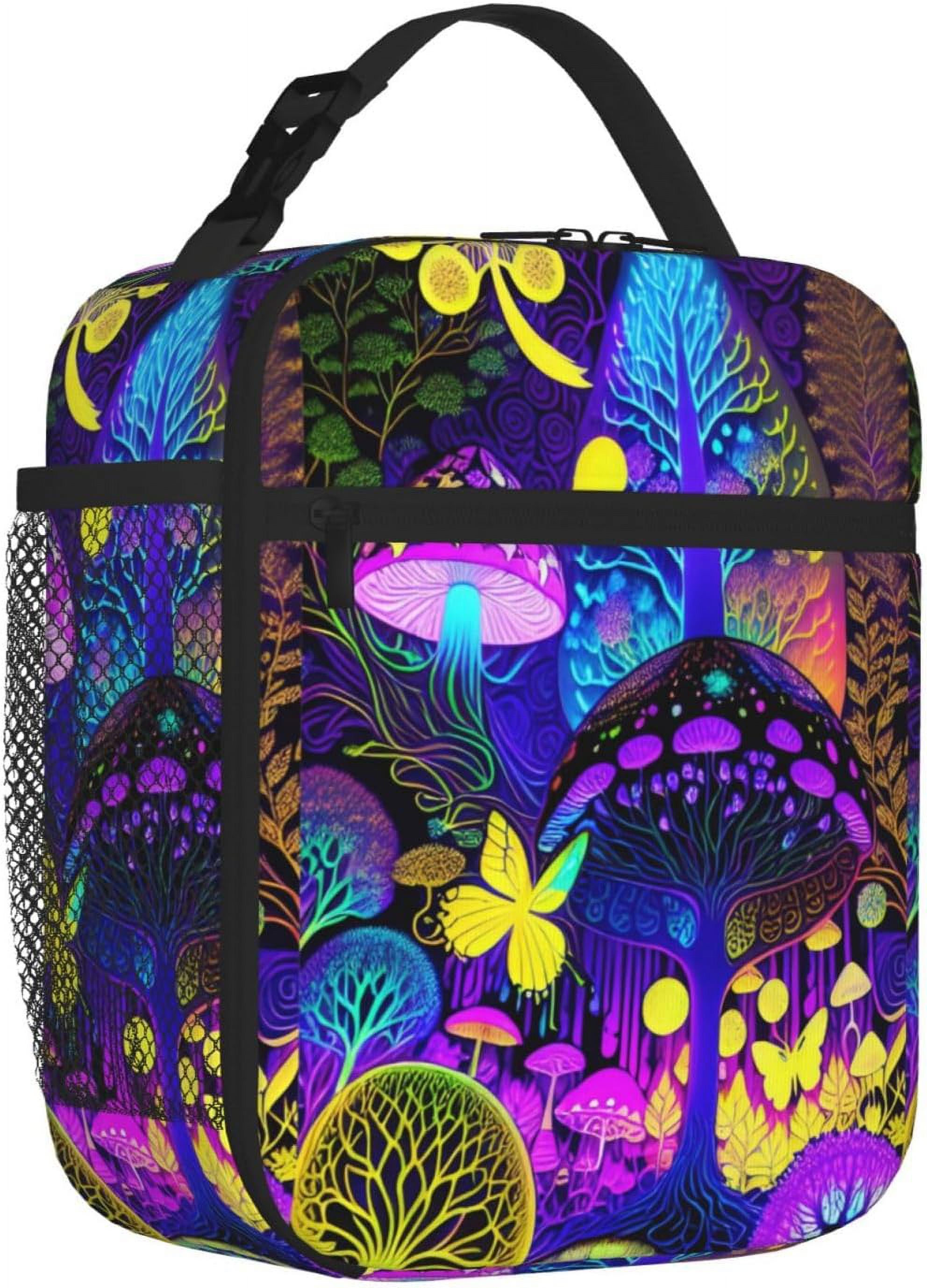 Lunch Box Insulated Portable for Fantasy Forest Aesthetic Tree Of Life ...