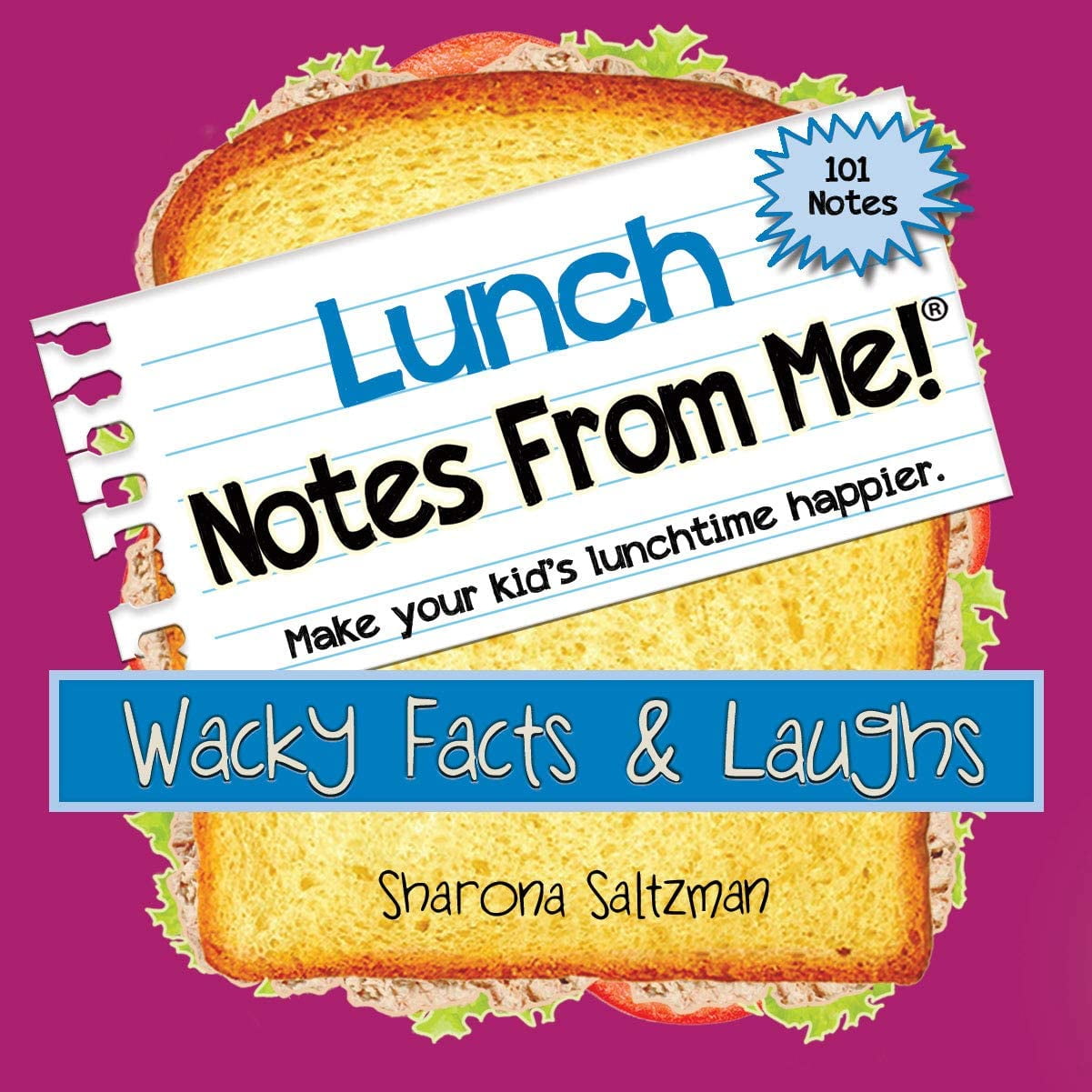 Lunch Box Notes for Kids - Lunch Notes From Me! “Wacky Facts & Laughs ...