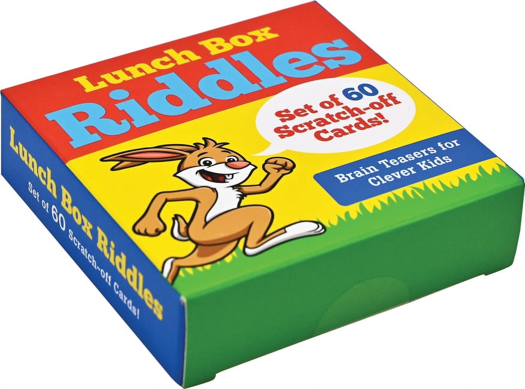 Lunch Box Riddles Scratch-Off Deck (60 Cards) (Other) - Walmart.com