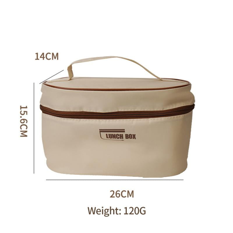 Lunch Box Set Portable Keep Warm Lunch Container With Insulated Bag 18/ ...