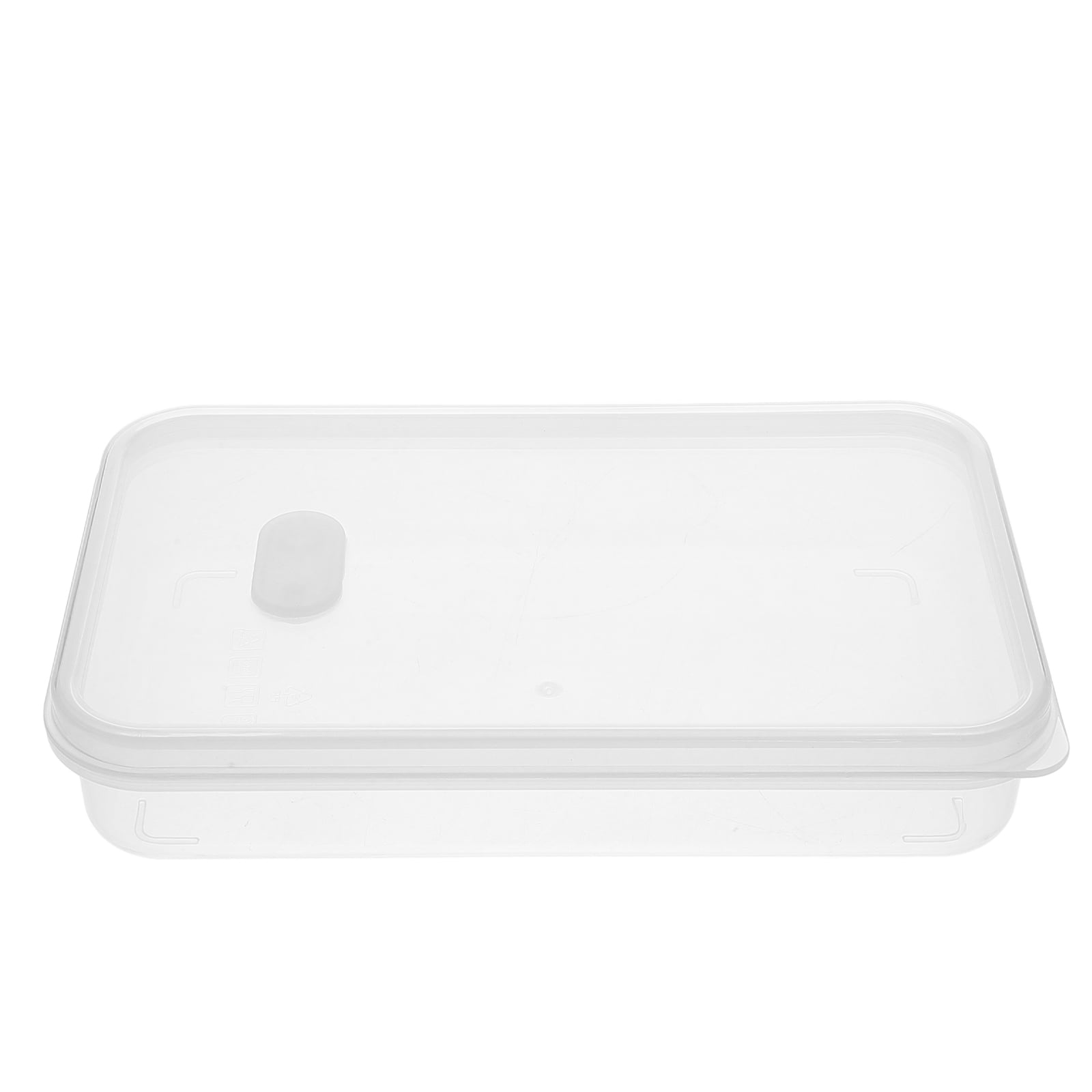 Lunch Box Snacks Container Snack Tray Square Freezer Containers Glass ...