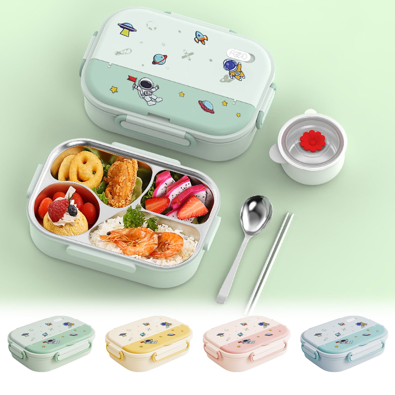 Lunch Box for Women 316 Stainless Steel Heat Preservation Bento Box For ...