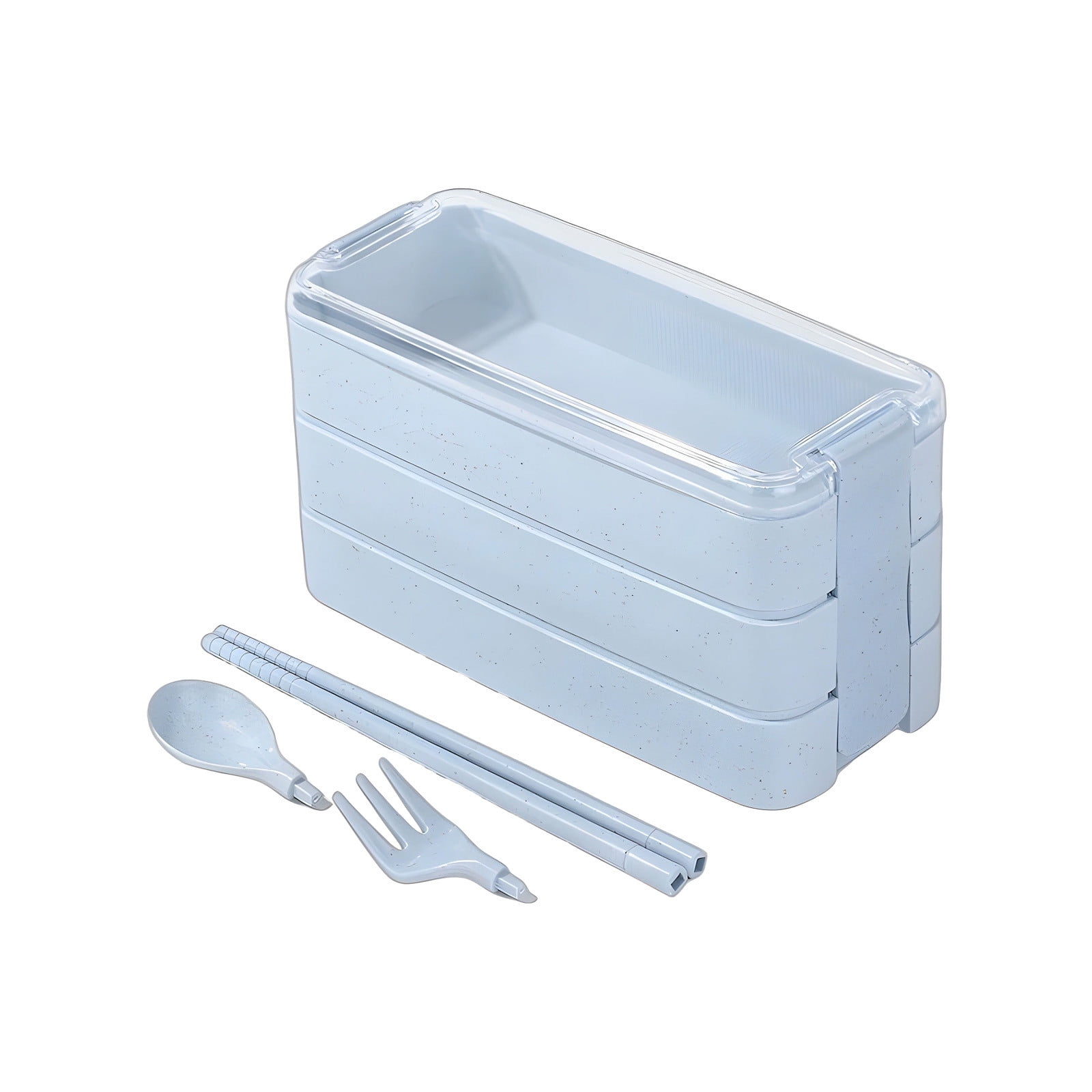 Lunch Box for Women Bento Box Stackable Bento Box 3 In 1 Compartment ...