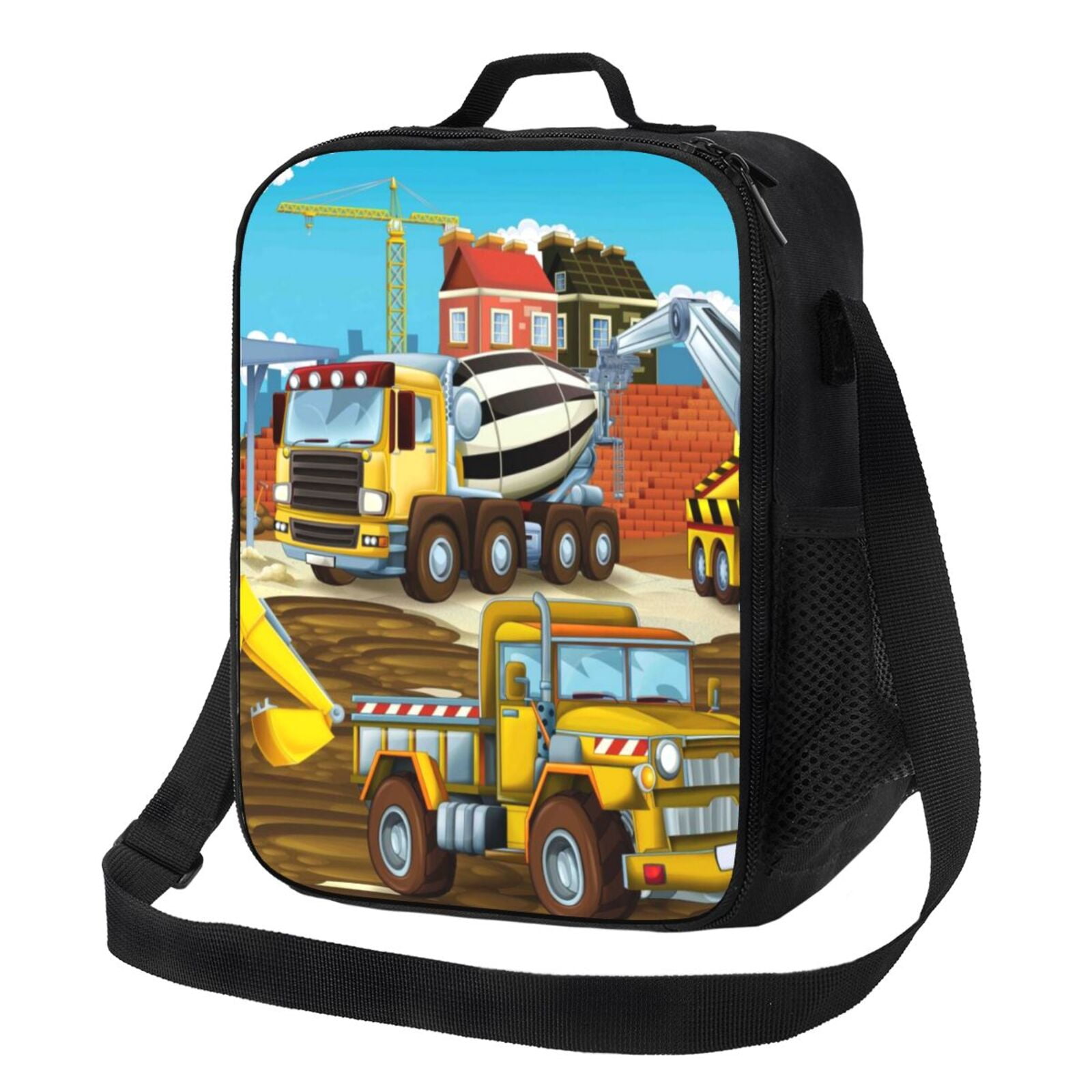 Lunch Box for Women Men Different Construction Site Vehicles Insulated ...