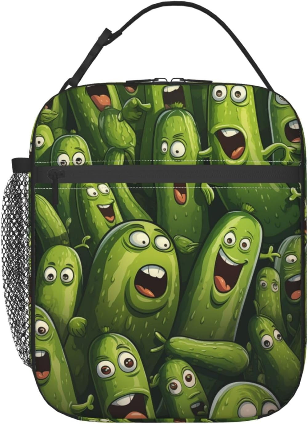 Lunch Box for Adults Funny Pickle Lunch Bag Cooler Tote Reusable ...