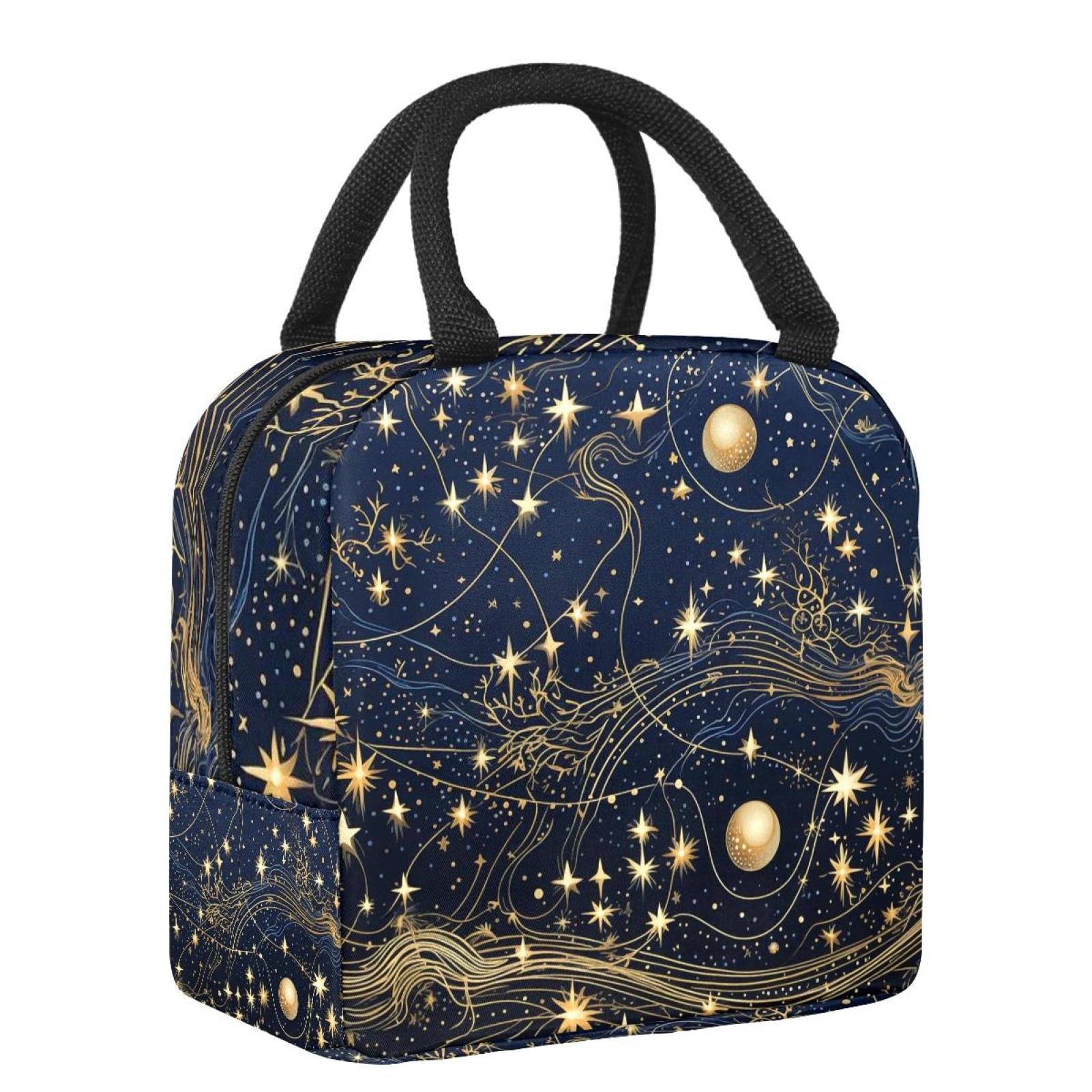 Lunch Box for Girls Boys, Outer Space Constellation Planet Insulated ...