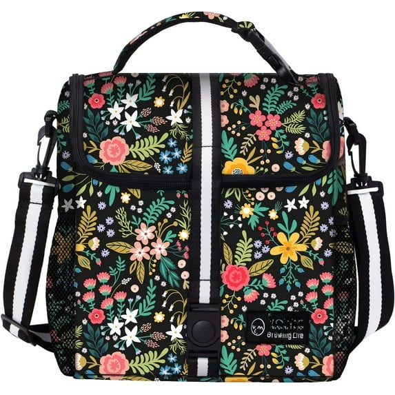 Lunch Box for Women, Insulated Lunch Bag Women with Adjustable Strap ...