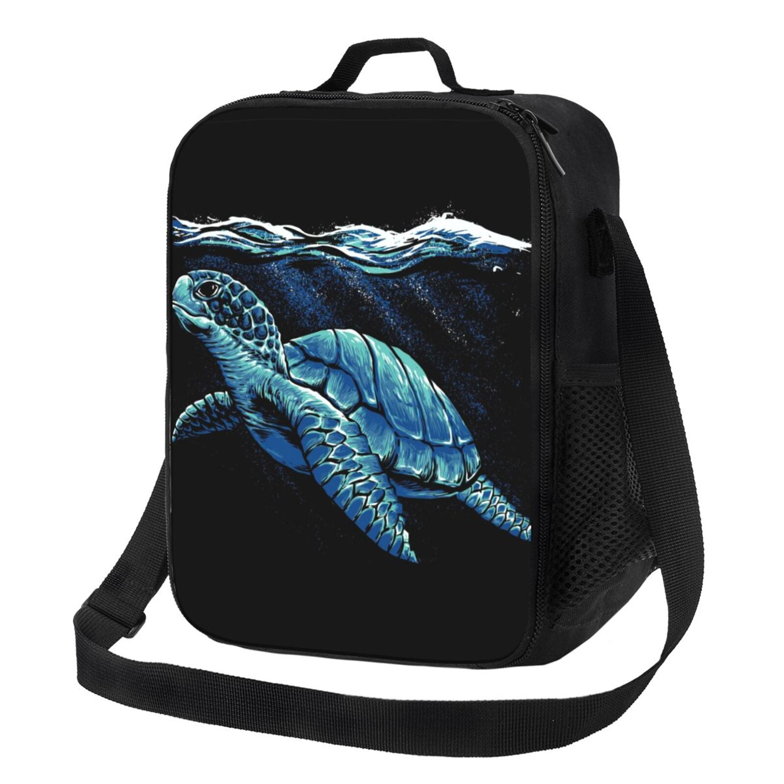 Lunch Box for Women Men Ocean Turtle Insulated Lunch with Adjustable ...