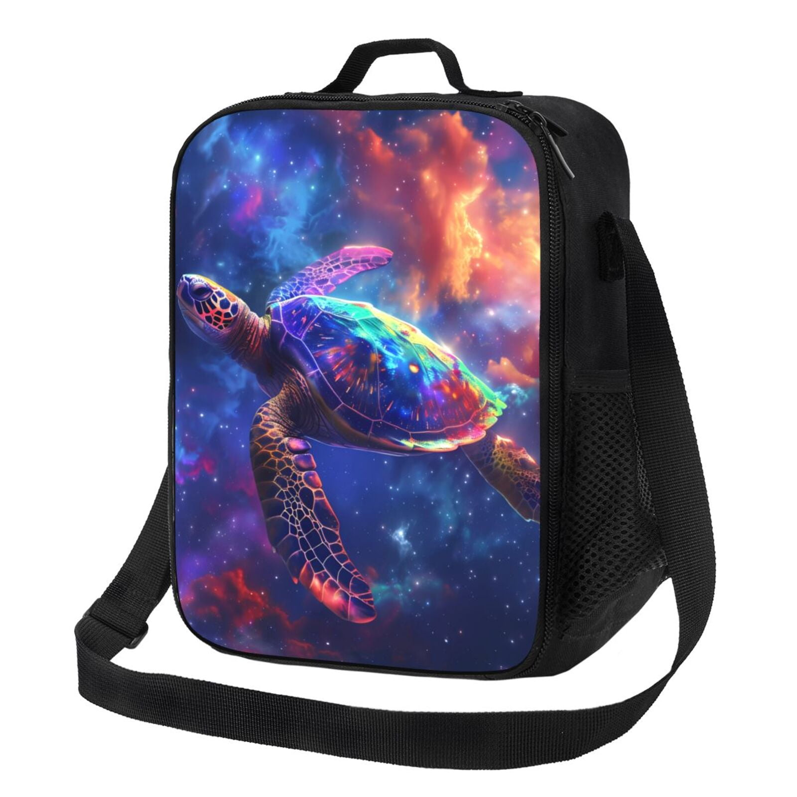 Lunch Box for Women Men Starry Sky Turtle Insulated Lunch with ...