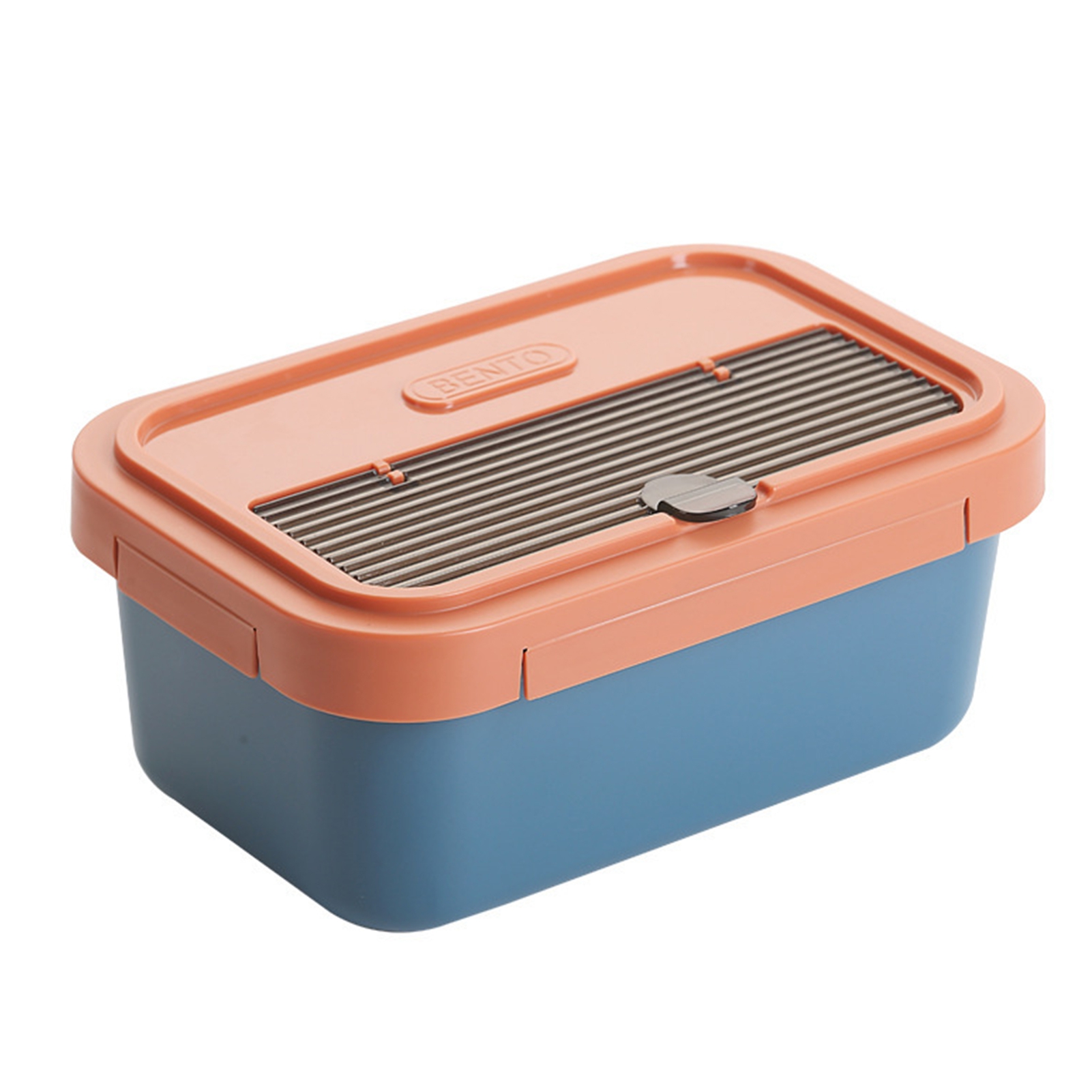 Lunch Box with Cutlery Compartment Bento Box Lunch Box 2 Compartment ...