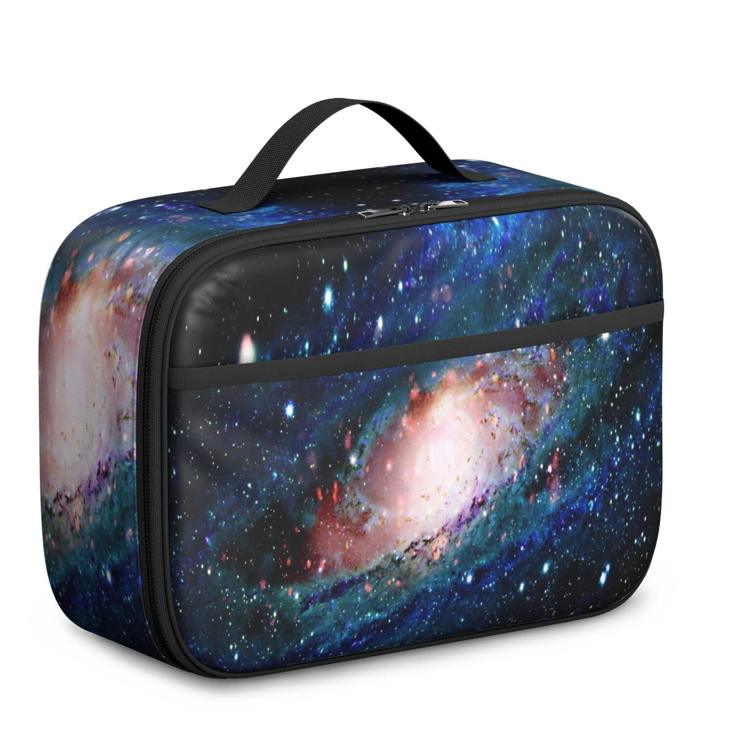 Lunch Box with Playful Star Constellation, Rocket, and Nebula Cosmic ...