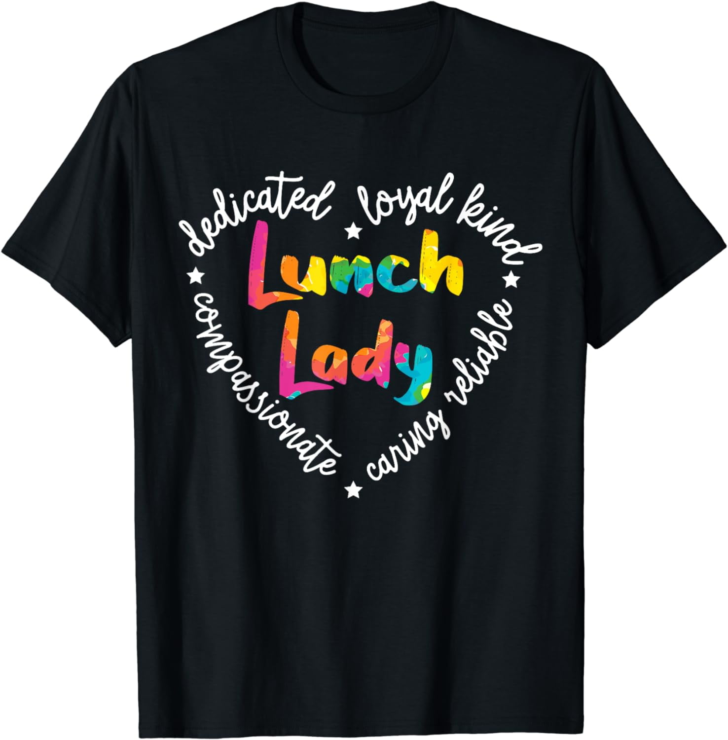 Lunch Lady Cafeteria Worker Dinner Lady Cook Job Profession T-Shirt ...