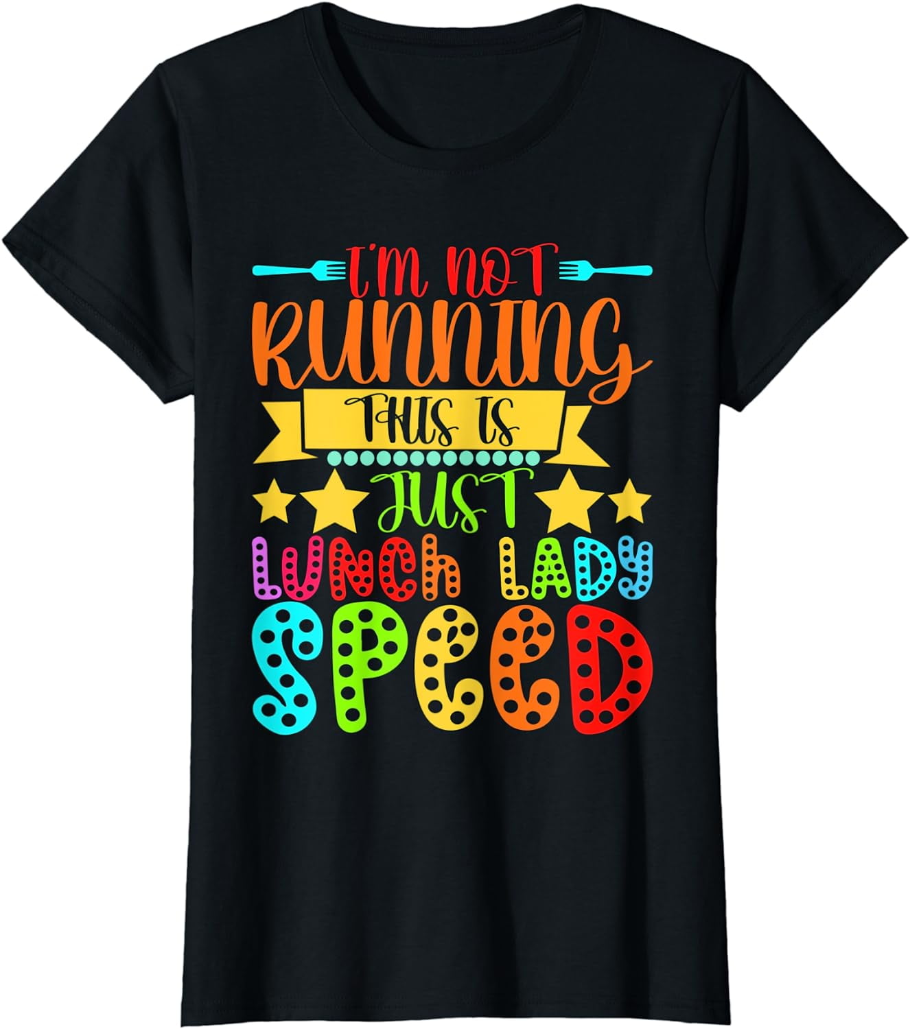 Lunch Lady Costume School Lunch Lady T-Shirt - Walmart.com